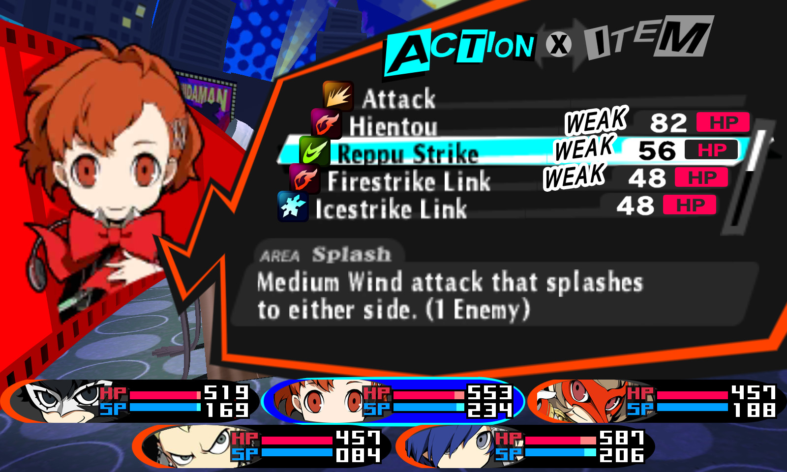 PQ2 HD Skill Icons Mod for Persona Q2 | PQ2 Mods