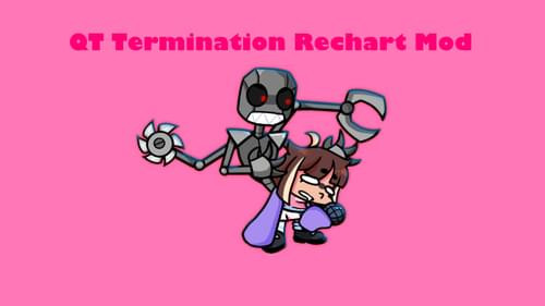 Termination but it recharted QT mod psyched edit Mod for Friday Night ...
