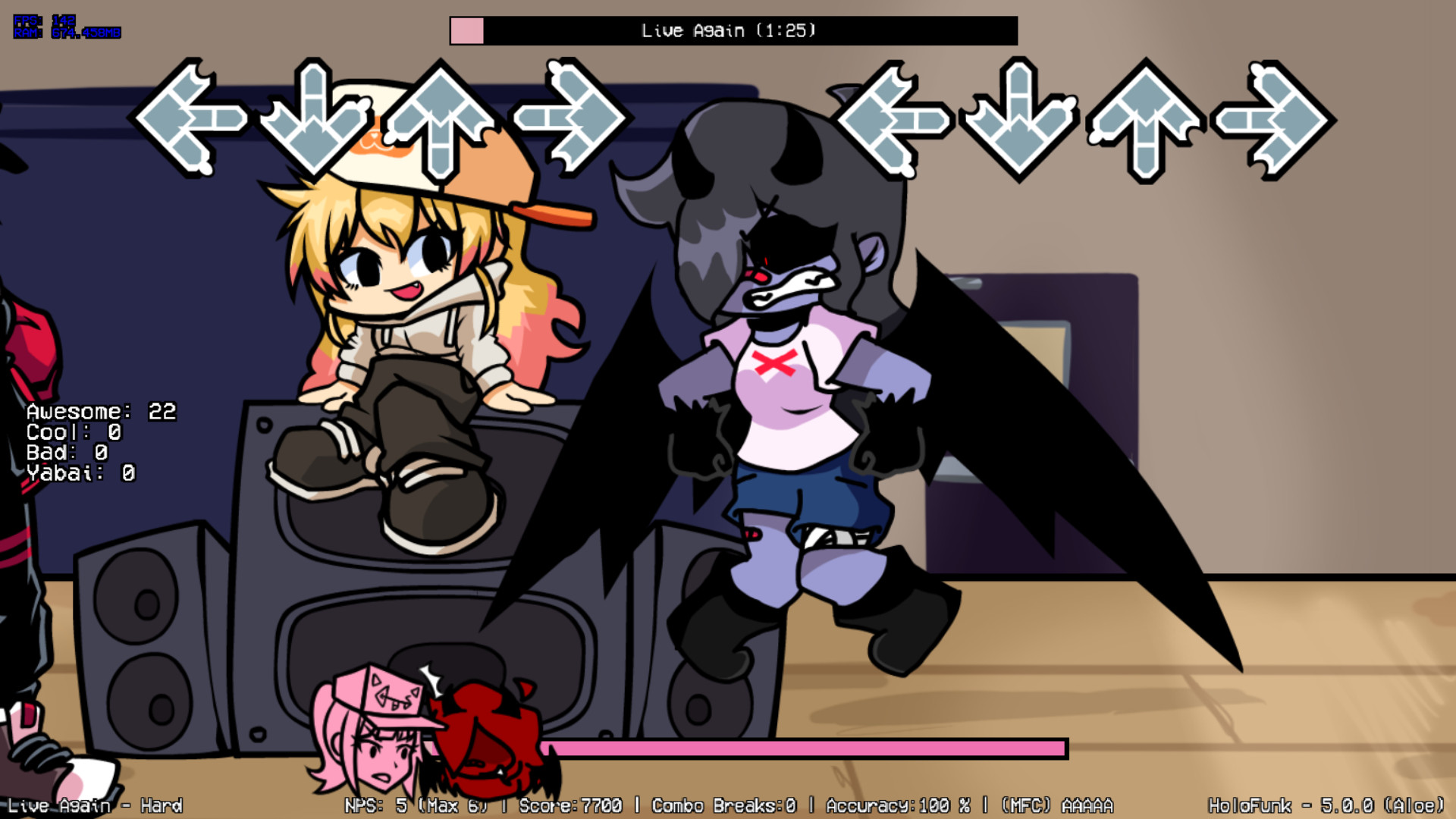 NuSky Demon Playable Mod for Friday Night Funkin' | FNF Mods