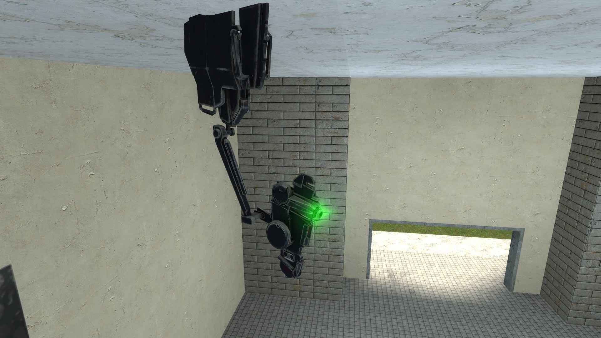 Raising The Bar Redux Ceiling Turret Reskin Mod for Half-Life 2 | HL2 Mods