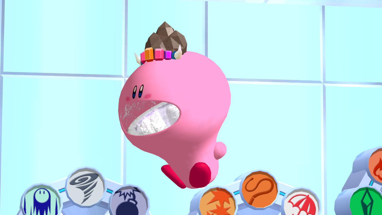 Lightbulb Mouth Kirby [Kirby's Return to Dream Land] [Mods]