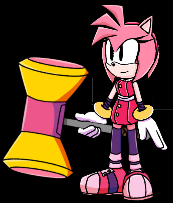 Mod Sonic Boom and Amy Mod for Friday Night Funkin' | FNF Mods