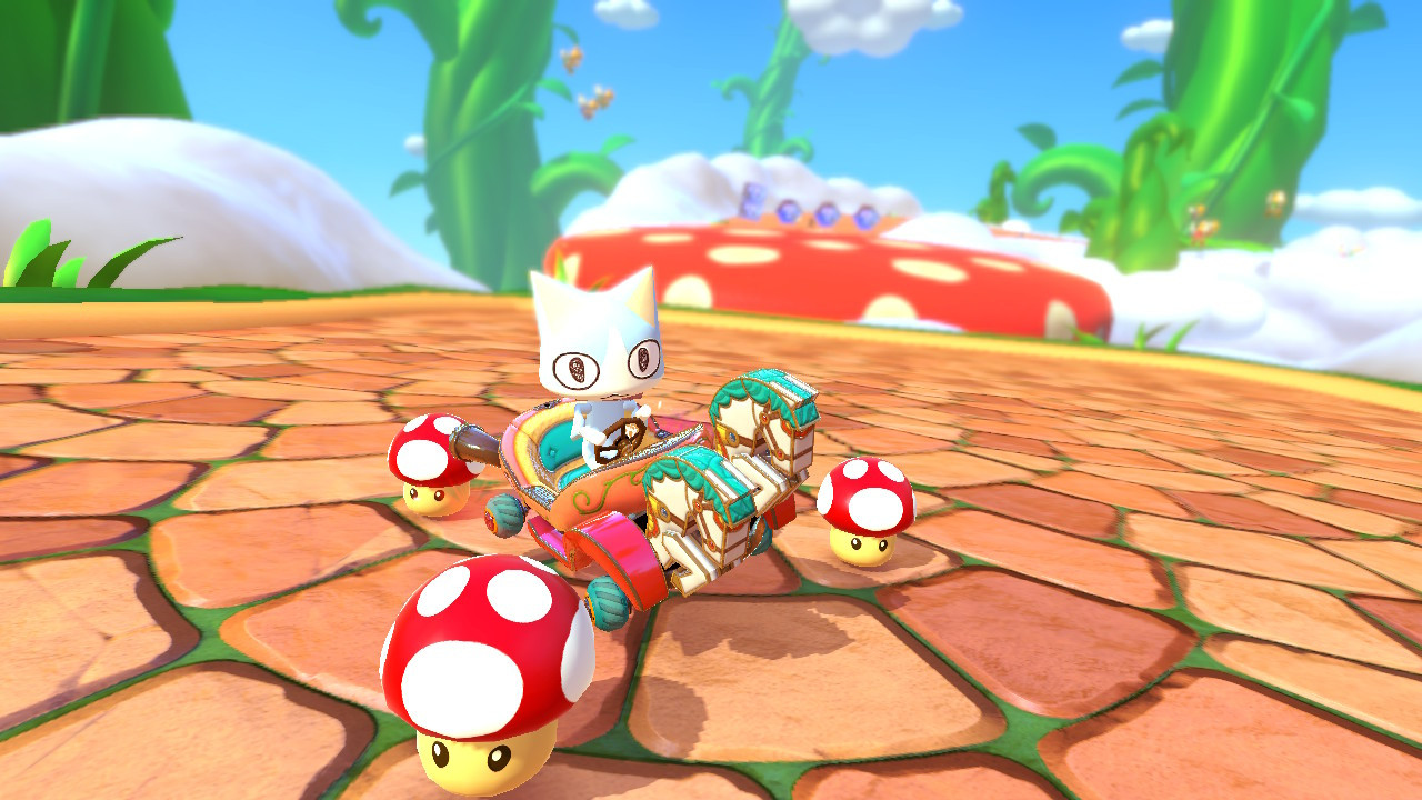 Sora from Doko Demo Issyo - Over Isabelle OR Wendy Mod for Mario Kart 8 ...