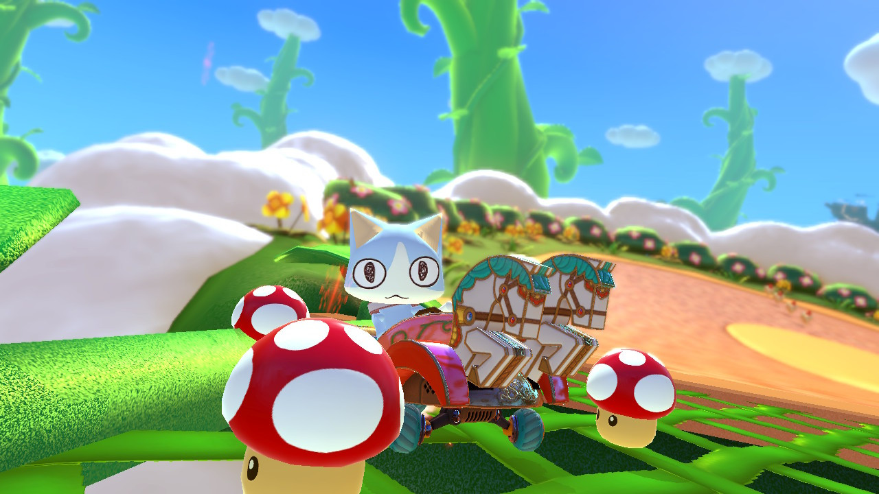 Sora from Doko Demo Issyo - Over Isabelle OR Wendy Mod for Mario Kart 8 ...