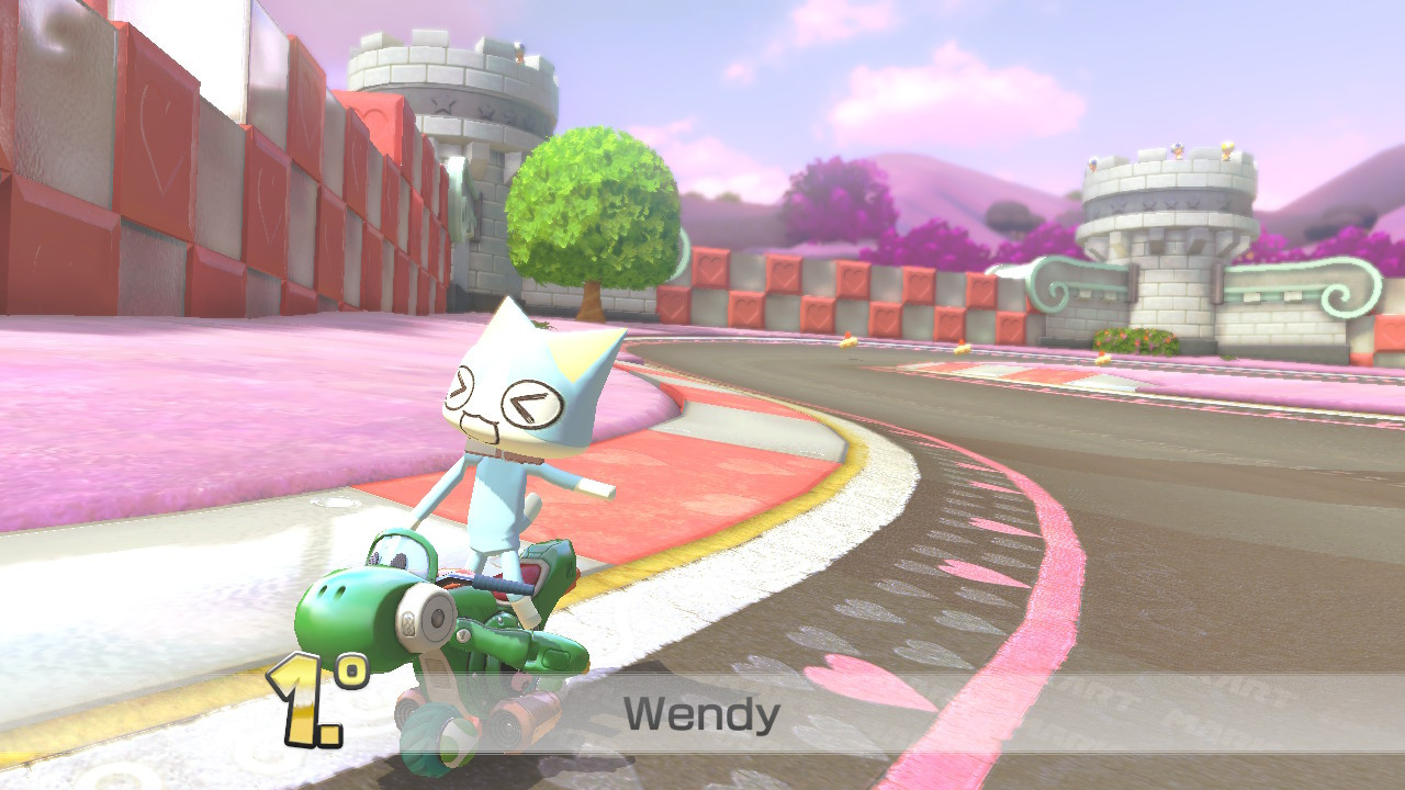 Sora from Doko Demo Issyo - Over Isabelle OR Wendy Mod for Mario Kart 8 ...