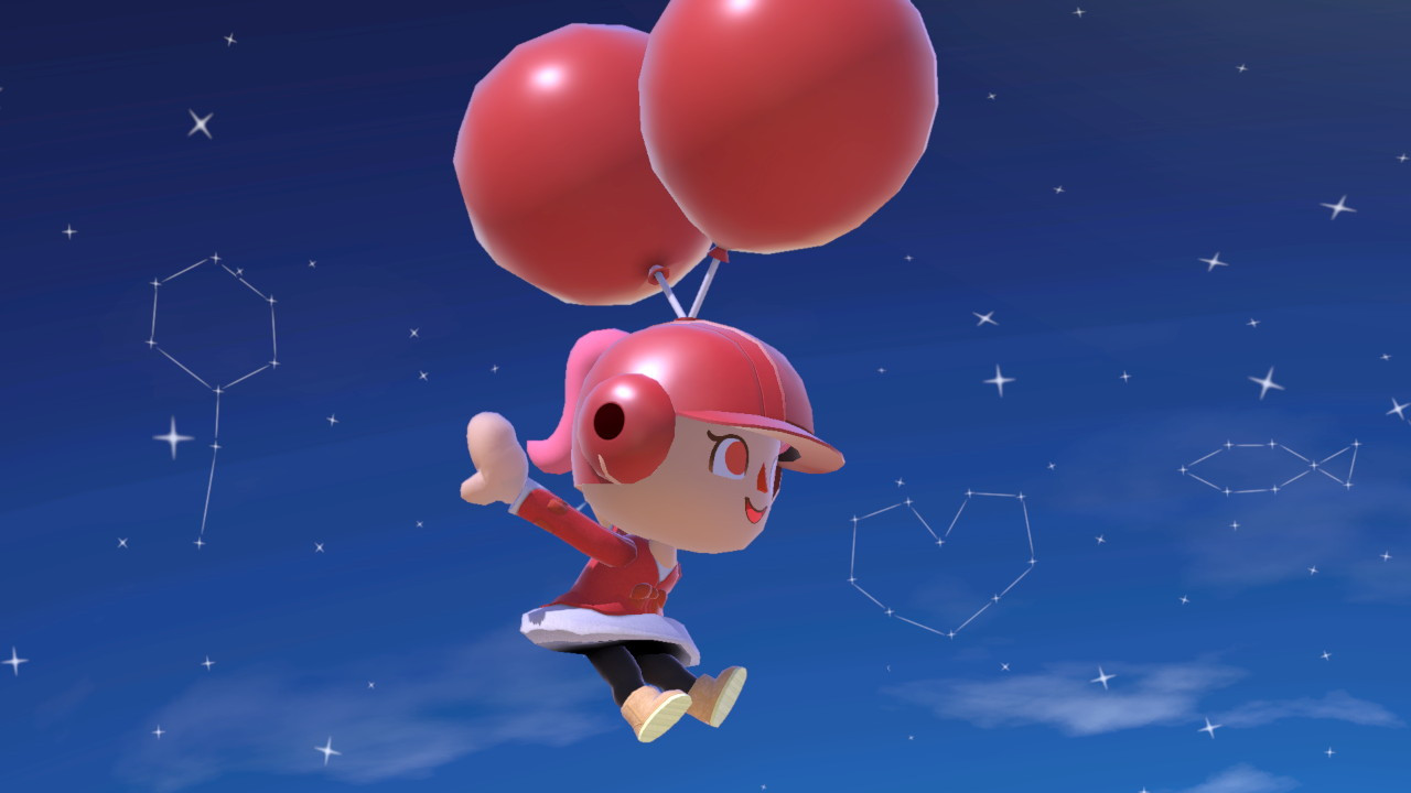 ACNL/MK8 Pink Villager Mod for Super Smash Bros. Ultimate | SSBU Mods