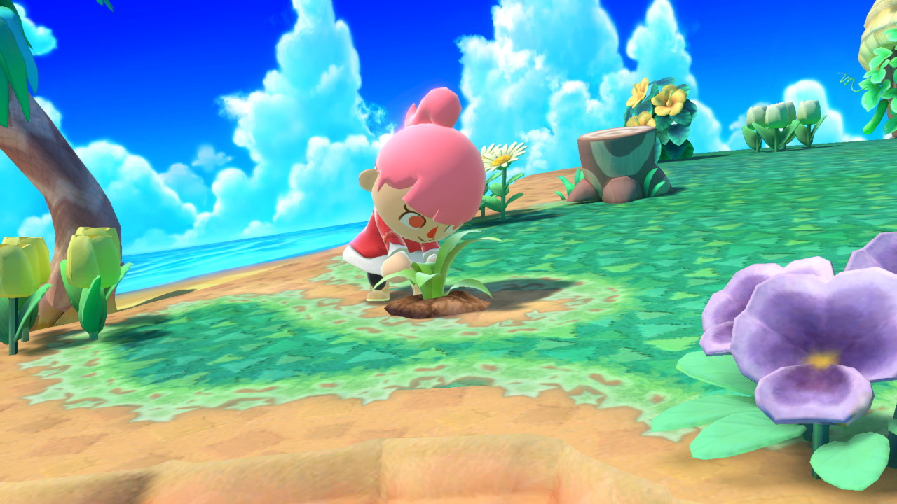 ACNL/MK8 Pink Villager Mod for Super Smash Bros. Ultimate | SSBU Mods