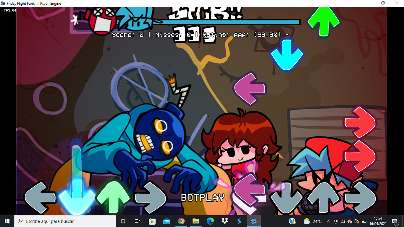 Whitty angry Mod for Friday Night Funkin' | FNF Mods