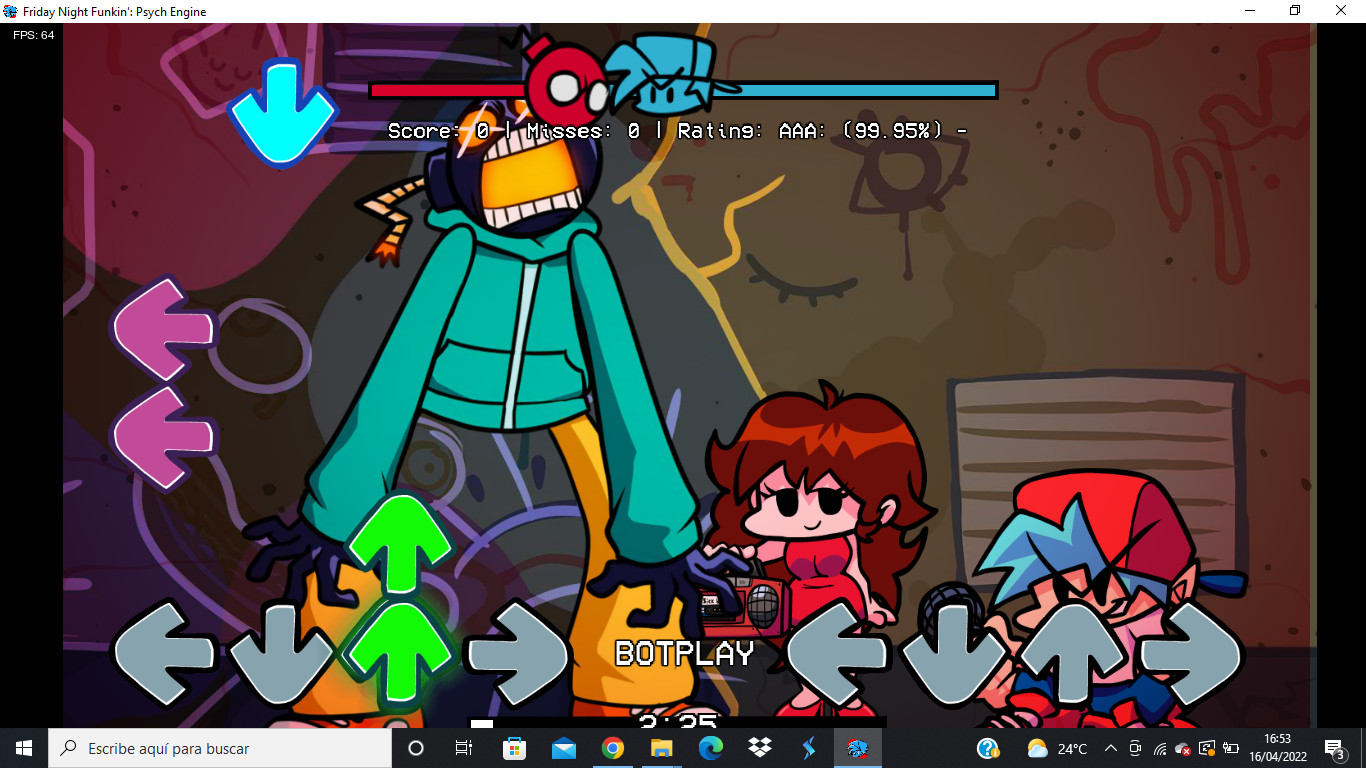 Whitty angry Mod for Friday Night Funkin' | FNF Mods