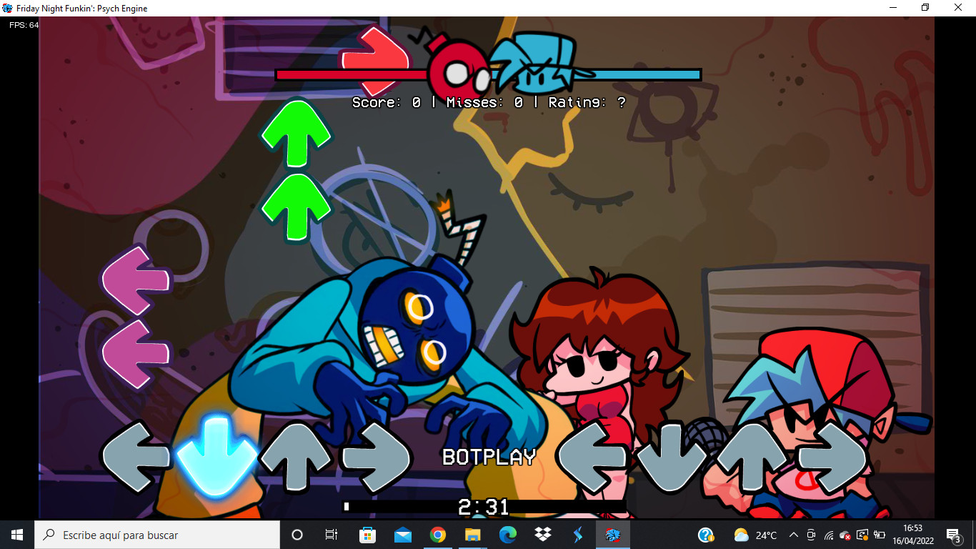 Whitty angry Mod for Friday Night Funkin' | FNF Mods