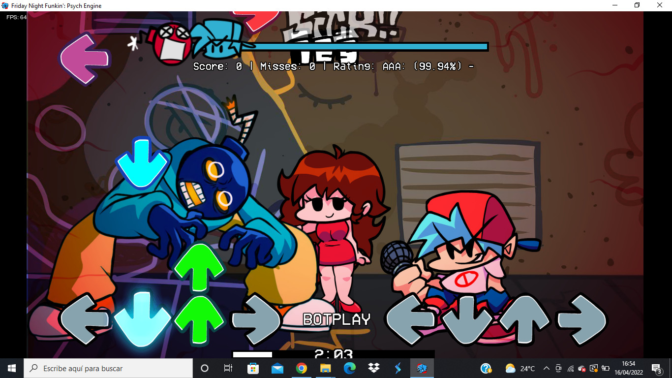 Whitty angry Mod for Friday Night Funkin' | FNF Mods