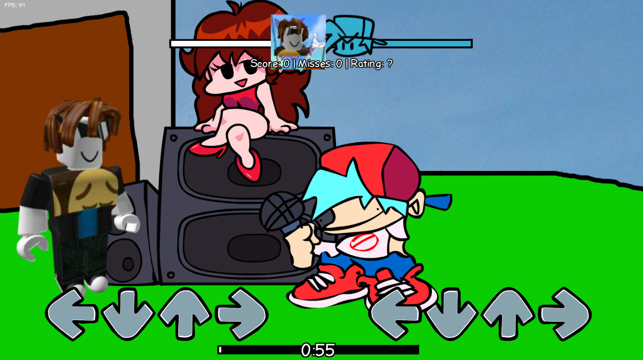 Vs Tubers93 (Roblox Hacker) Redone FNF [Friday Night Funkin'] [Mods]