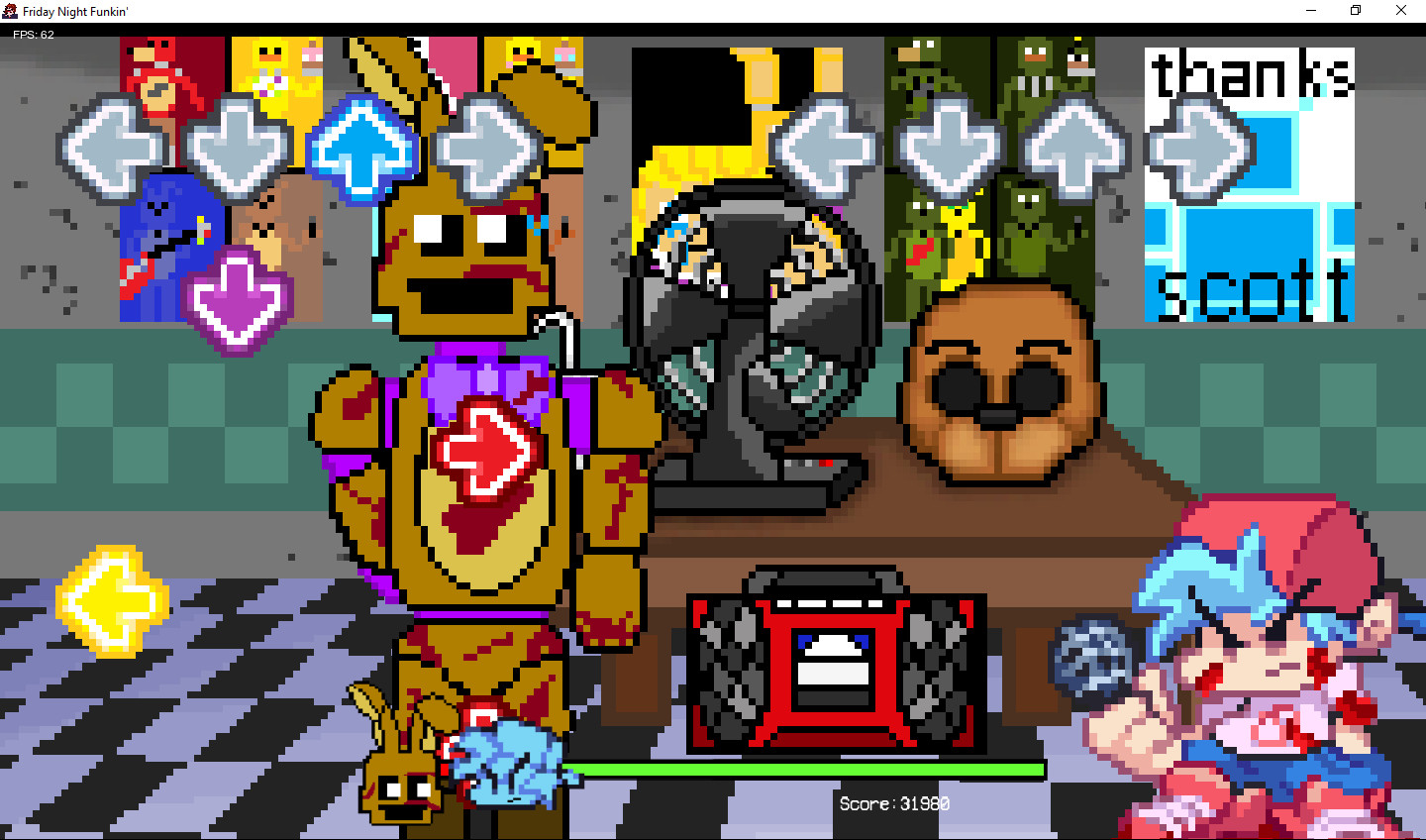 fnaf vs william Mod for Friday Night Funkin' | FNF Mods
