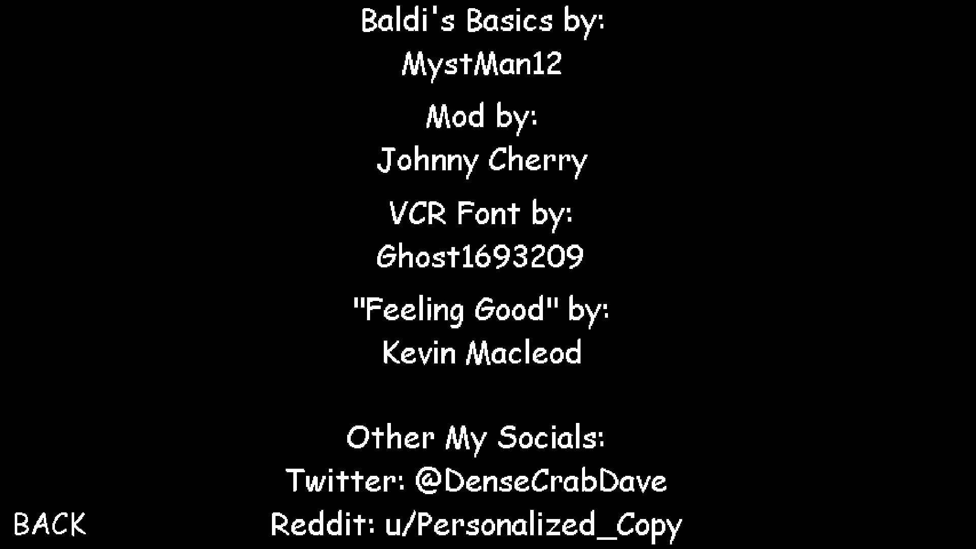 Baldi loves Apple Mod for Baldi's Basics | Baldi Mods