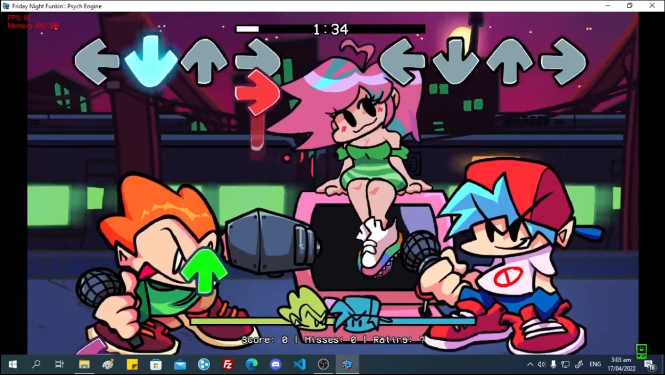 Tama Over GF (PSYCH ENGINE ONLY ATM) Mod for Friday Night Funkin' | FNF ...