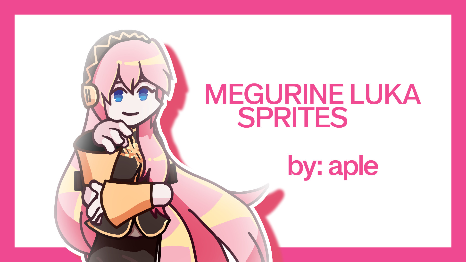 Megurine Luka | FNF Sprite + Playable Sprite Mod for Friday Night ...