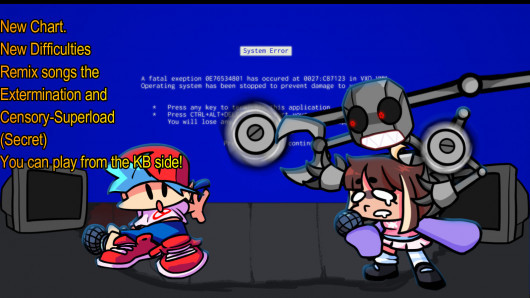 INSANE KB MODPACK TERMINATION INSANE Mod for Friday Night Funkin' | FNF ...