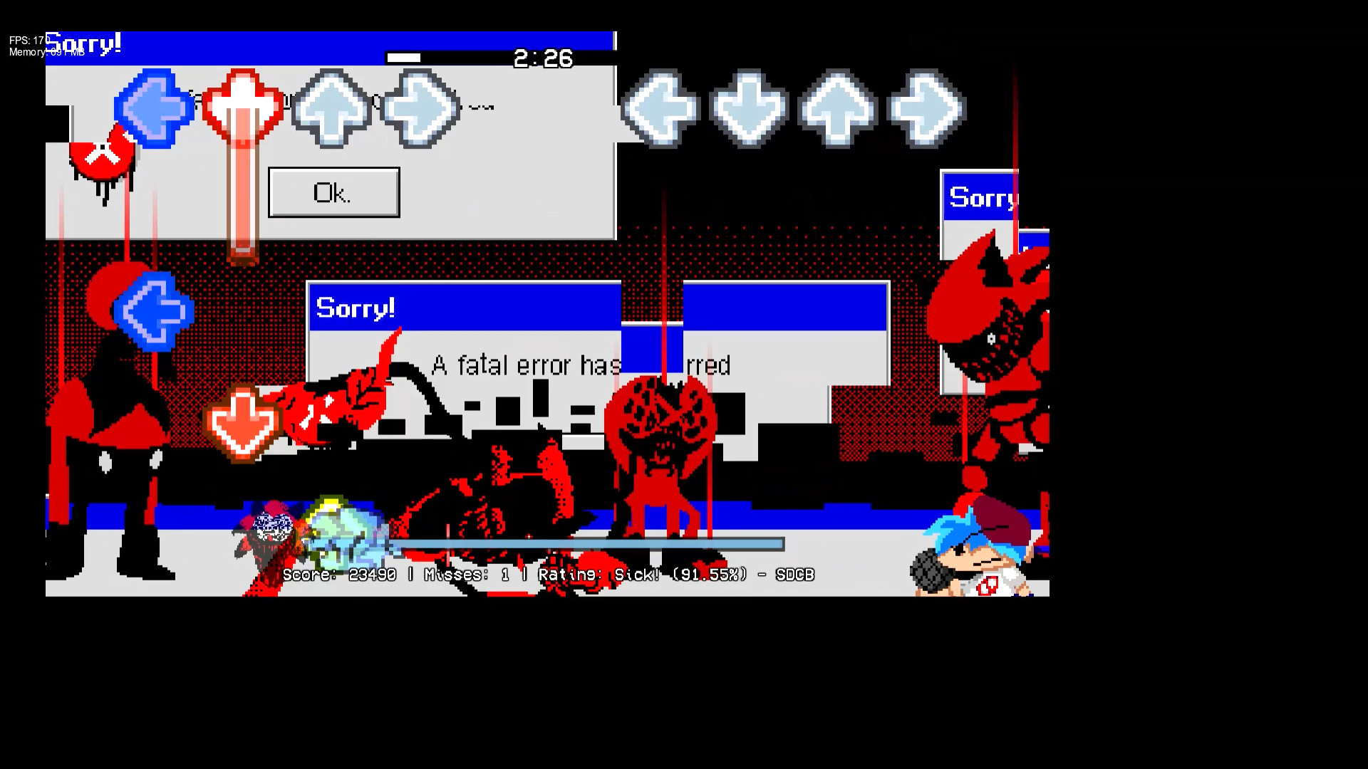 fatality chart Mod for Friday Night Funkin' | FNF Mods