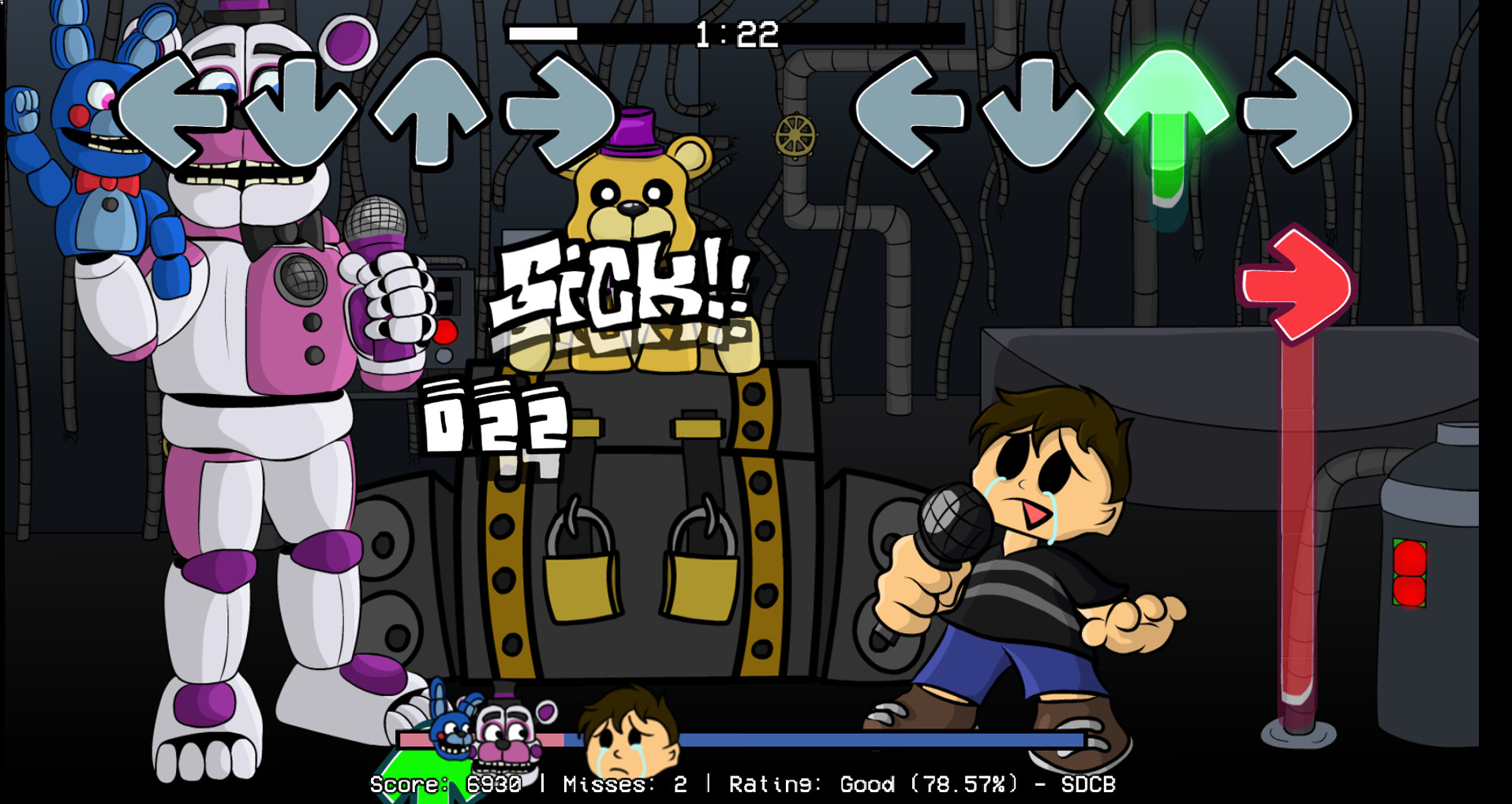 Funkin Nights at Freddy's DEMO Mod for Friday Night Funkin' | FNF Mods