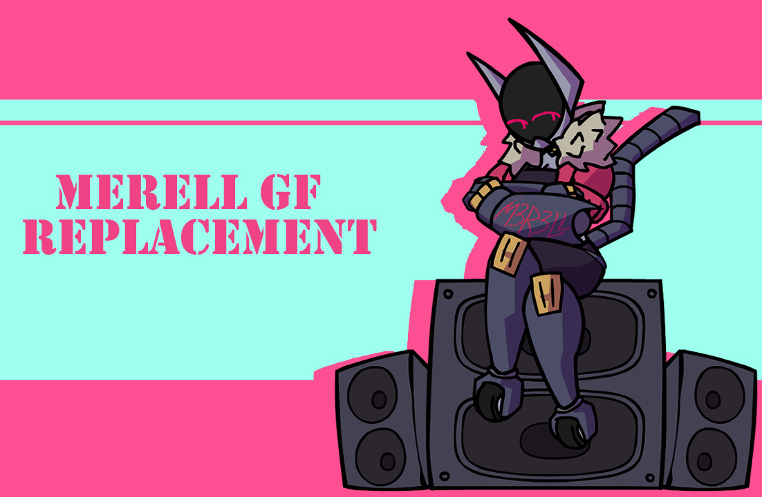 FNF: Merell GF Replacement Mod for Friday Night Funkin' | FNF Mods