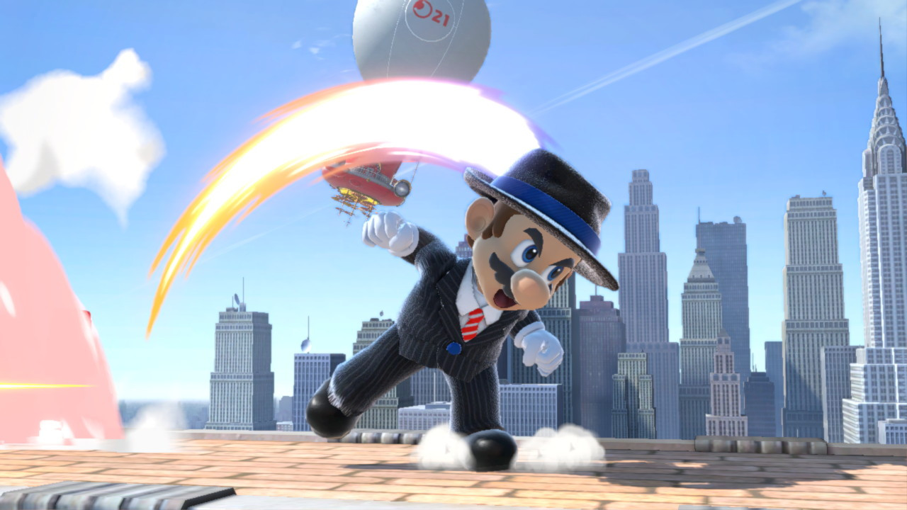 Black Suit Mario Mod for Super Smash Bros. Ultimate | SSBU Mods