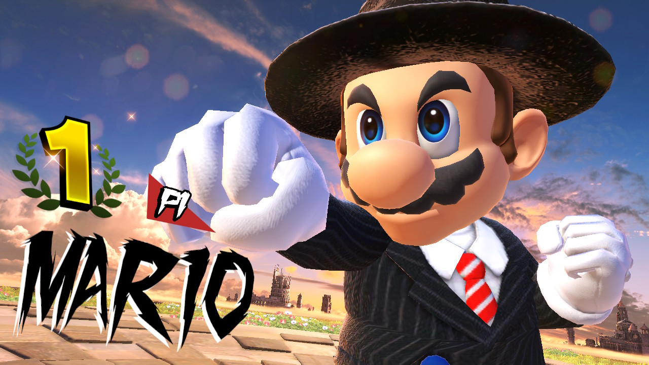 Black Suit Mario Mod for Super Smash Bros. Ultimate | SSBU Mods