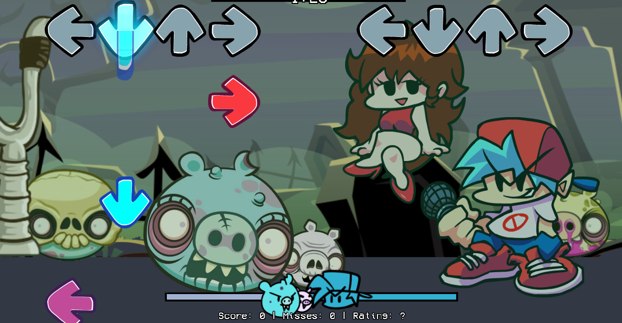 Friday Night Funkin' VS. Zombie Pigs (OUT NOW) Mod for Friday Night ...