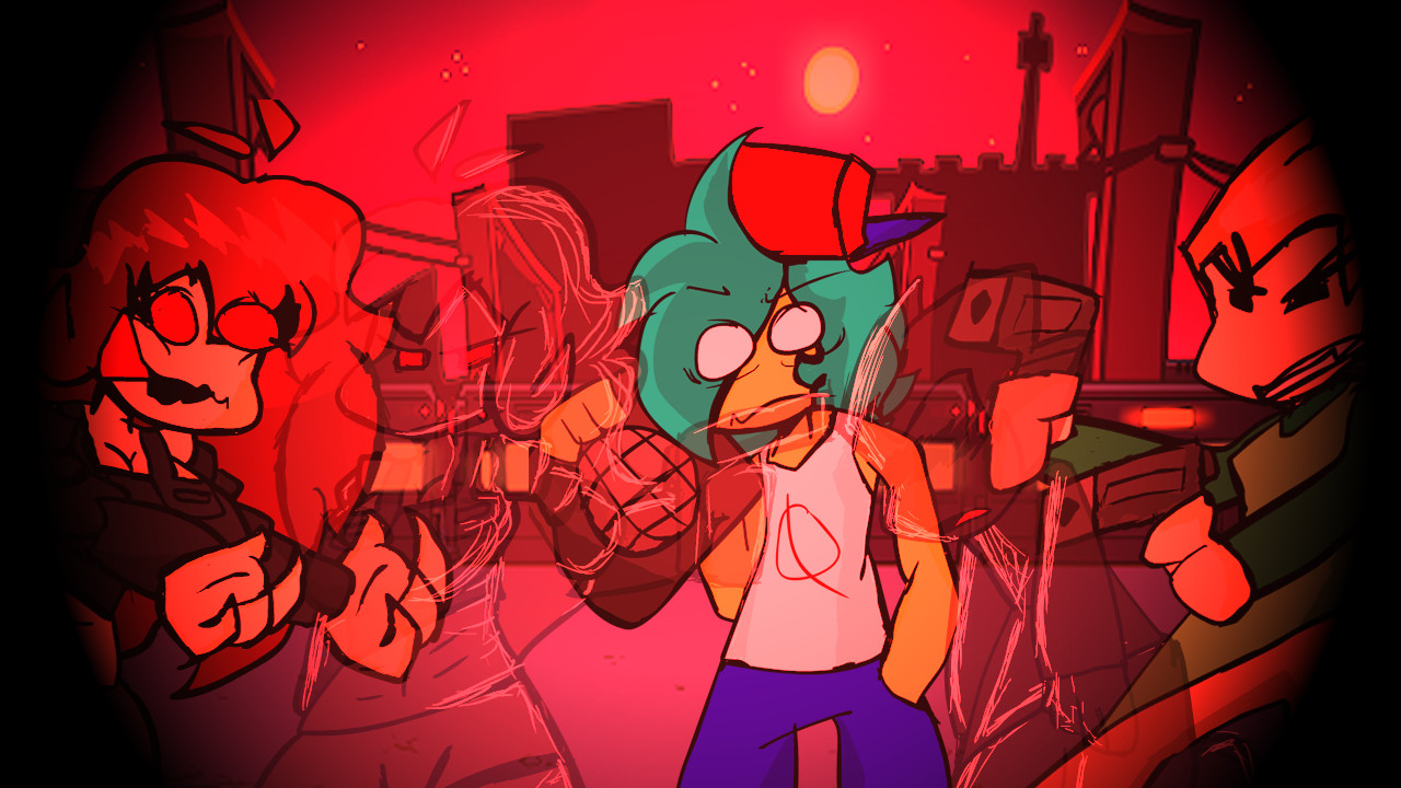 Gunfight,But GF is Mad at Pico for Being BF'S EX [Friday Night Funkin ...