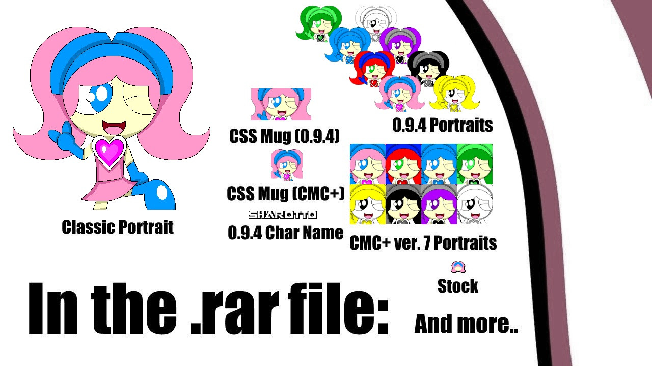 Sharotto GFX Mod for Super Smash Bros. Crusade | SSBC Mods