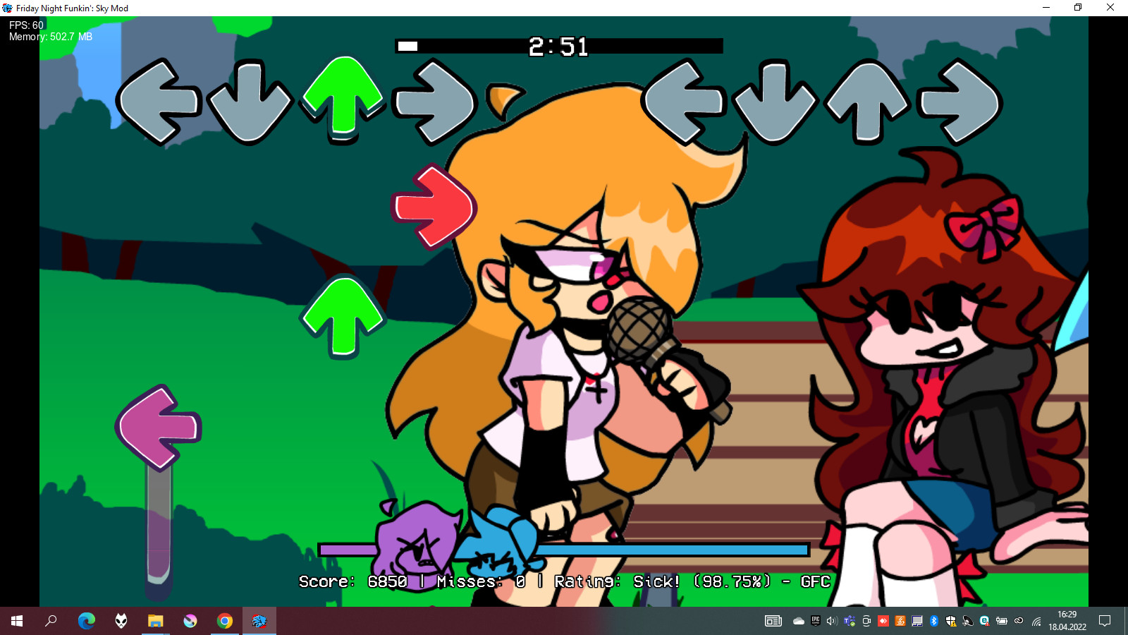 Skylar over Sky! / NuSky [Friday Night Funkin'] [Mods]