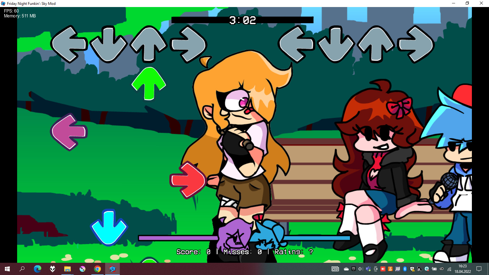 Skylar over Sky! / NuSky [Friday Night Funkin'] [Mods]