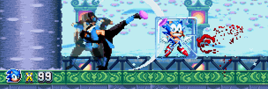 Sub-Zero instead Heavy Shinobi Mod for Sonic Mania | SM Mods