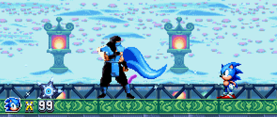 Sub-Zero instead Heavy Shinobi Mod for Sonic Mania | SM Mods