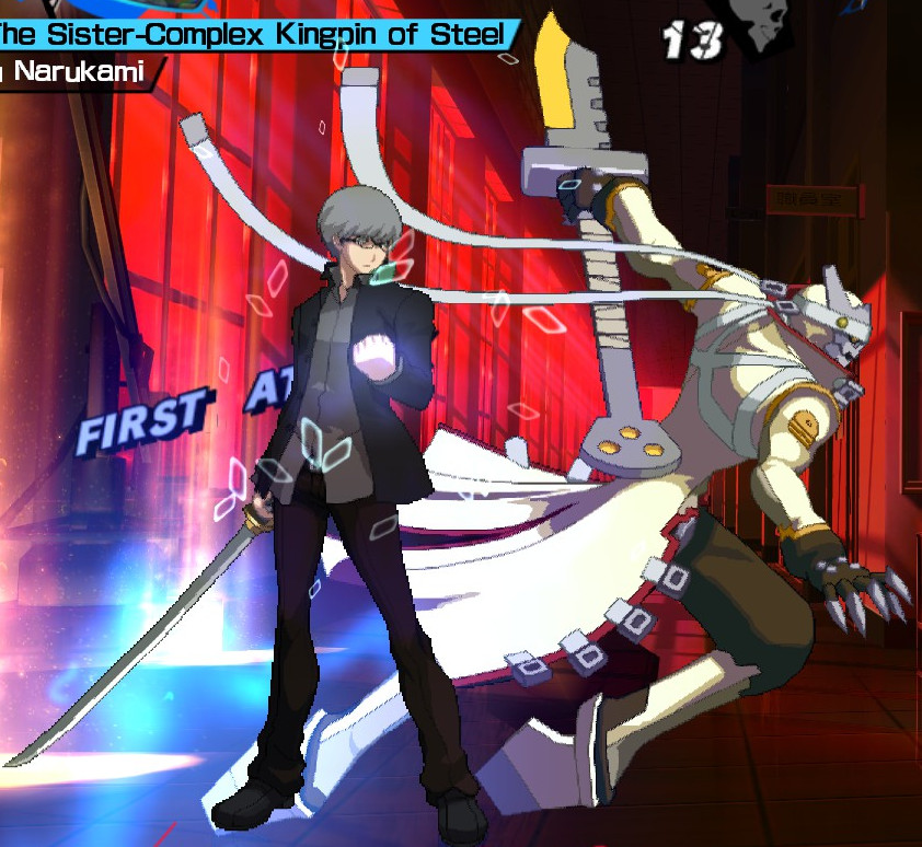 Winter Casual Narukami Mod for Persona 4 Arena Ultimax | P4AU Mods