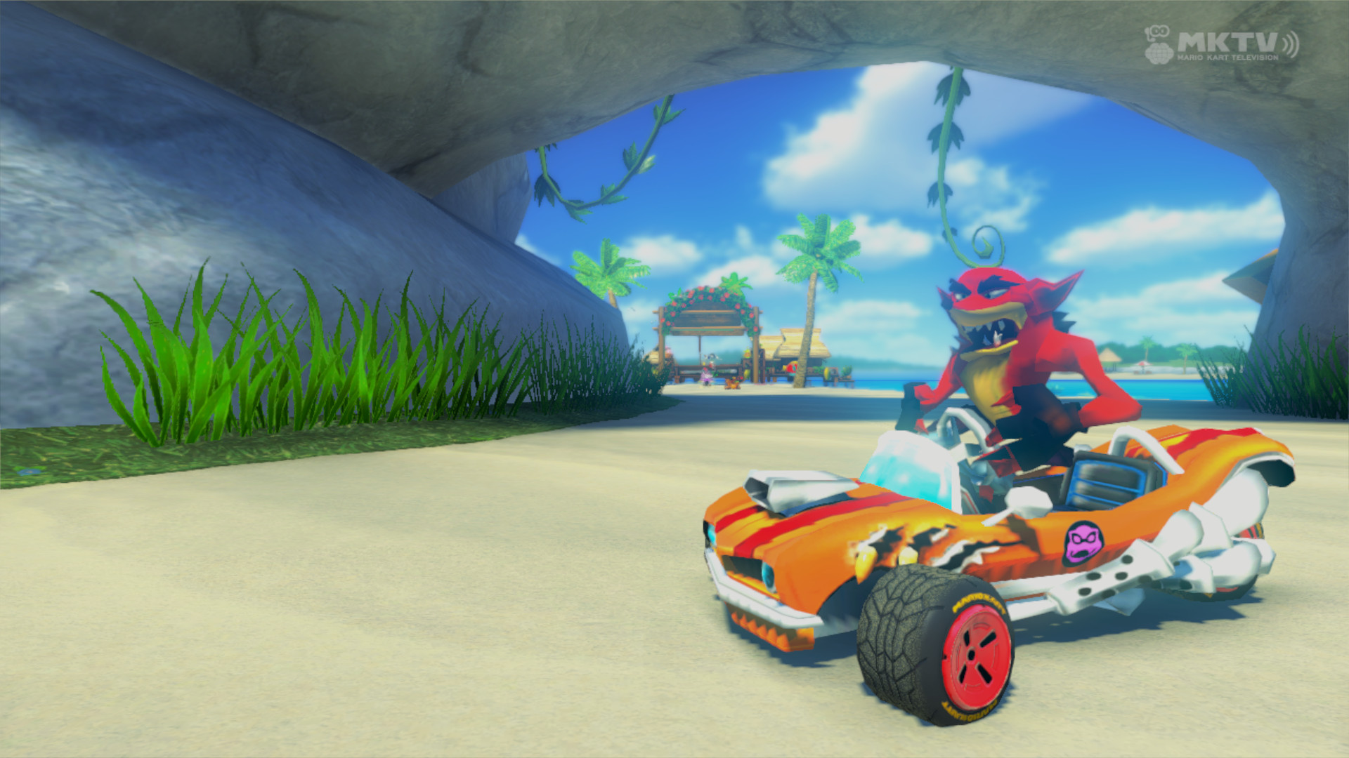 Evil Crash (CTTR) Over Roy [Mario Kart 8] [Mods]