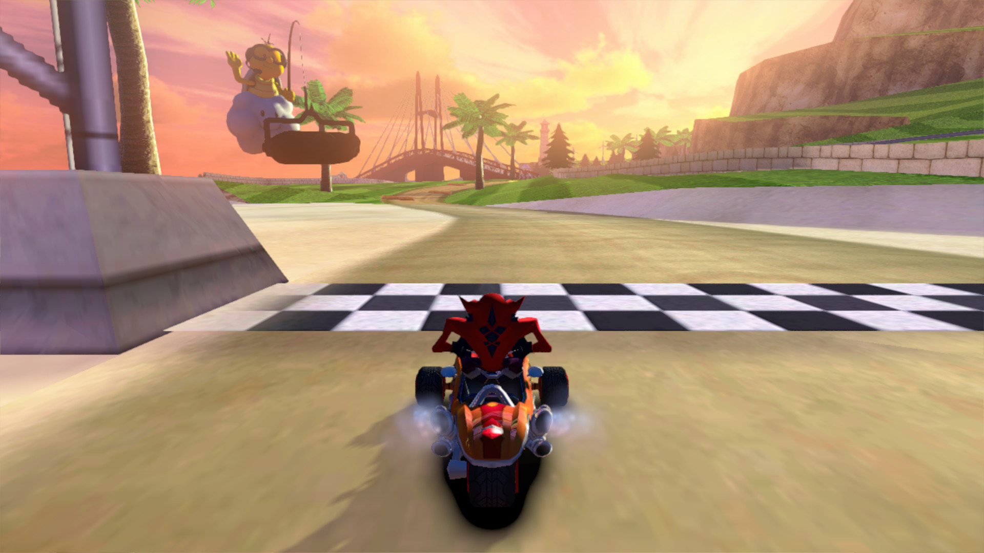Evil Crash (CTTR) Over Roy [Mario Kart 8] [Mods]