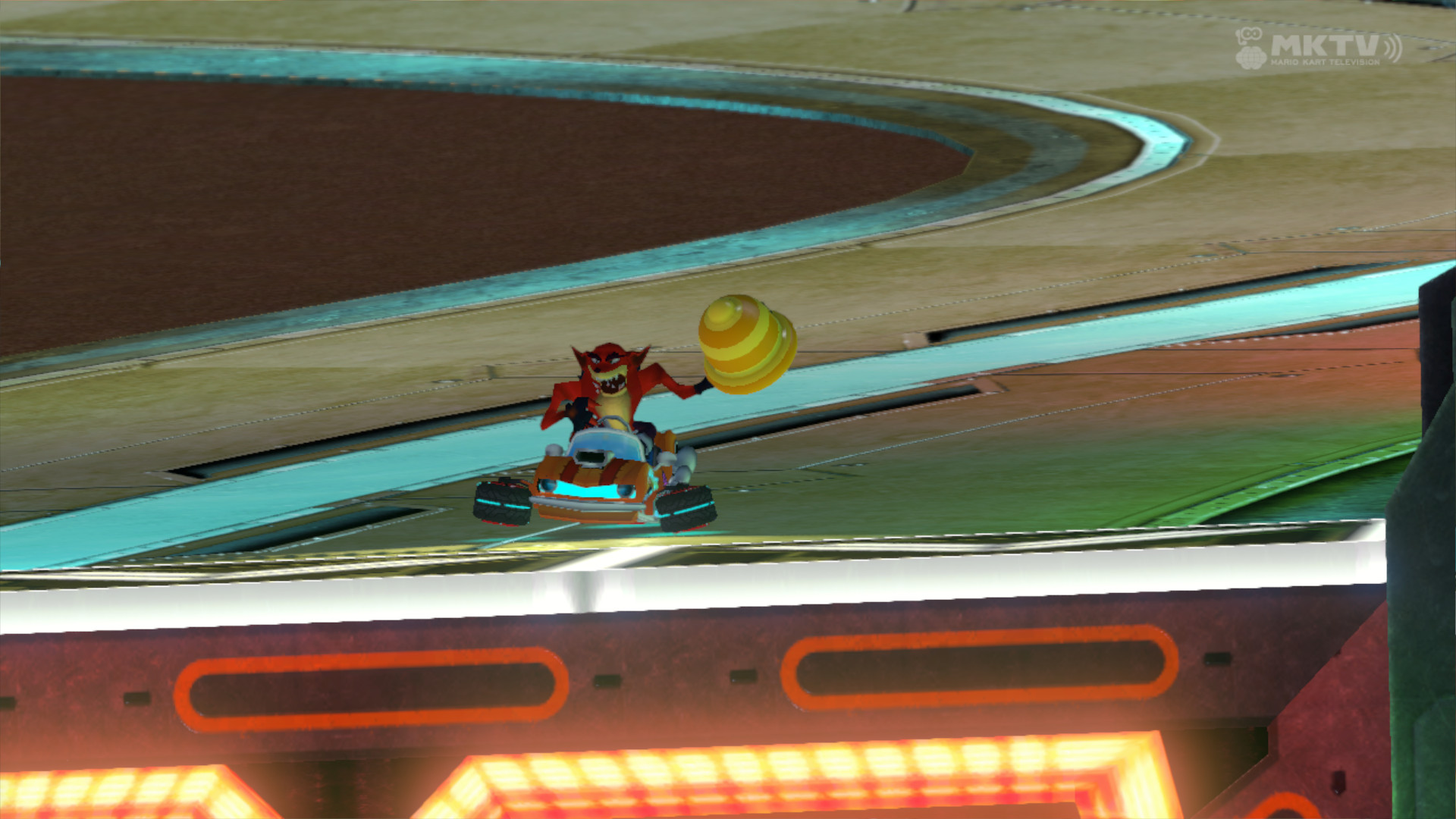 Evil Crash (CTTR) Over Roy [Mario Kart 8] [Mods]