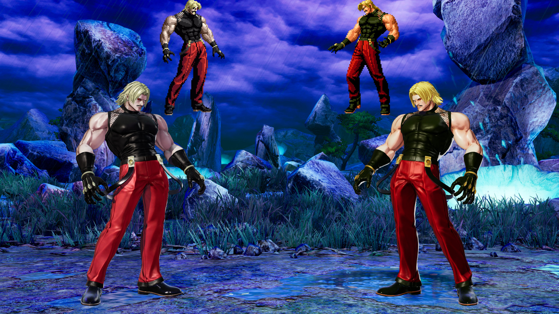 2002UM Omega/98 Rugal Color Set Mod for The King of Fighters XV | KoFXV ...