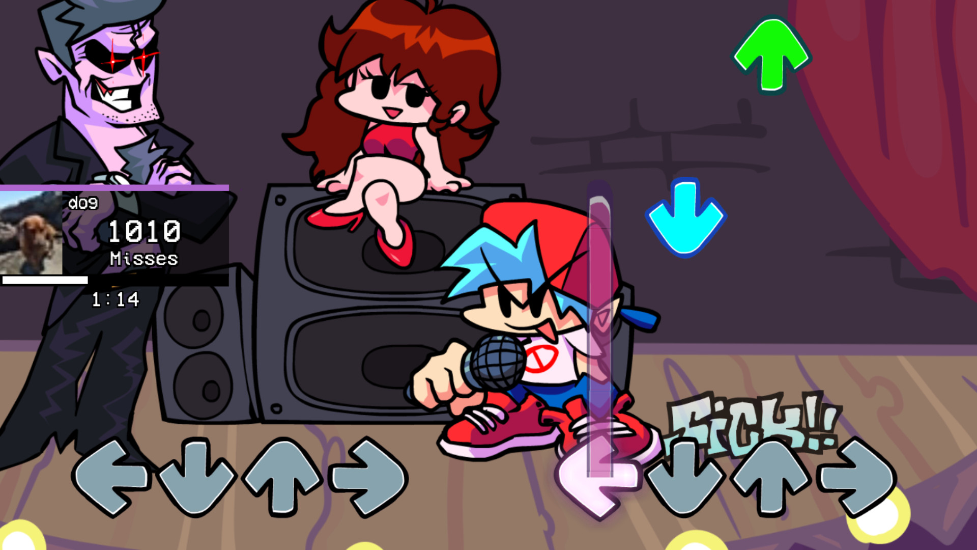 Info Card Hud for FNF (Psych Engine) Mod for Friday Night Funkin' | FNF ...