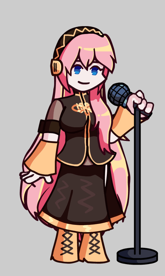 Megurine Luka | FNF Sprite + Playable Sprite Mod for Friday Night ...
