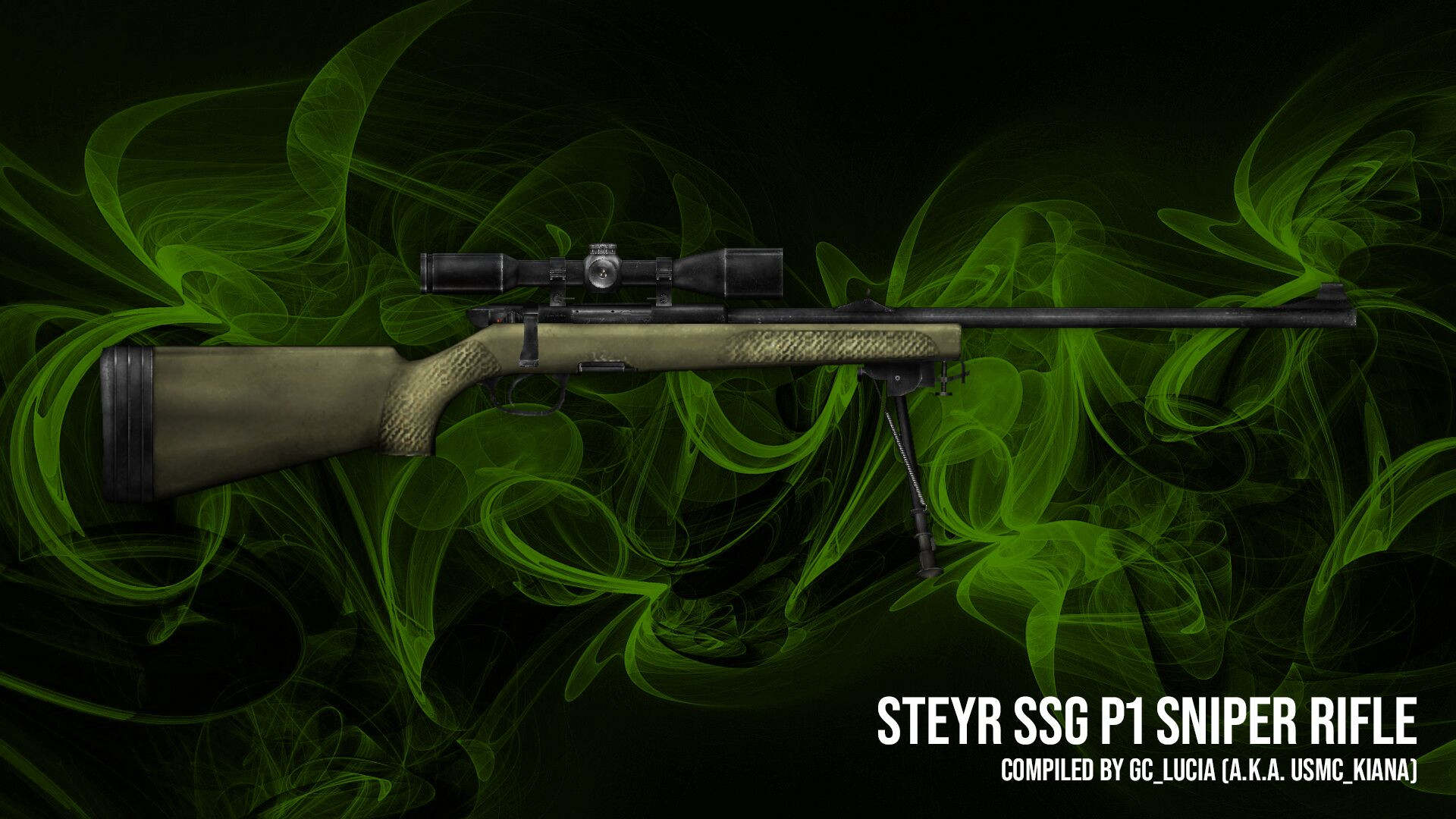 Steyr SSG-69 Sniper Rifle on CafeRev's Animation Mod for Counter-Strike ...