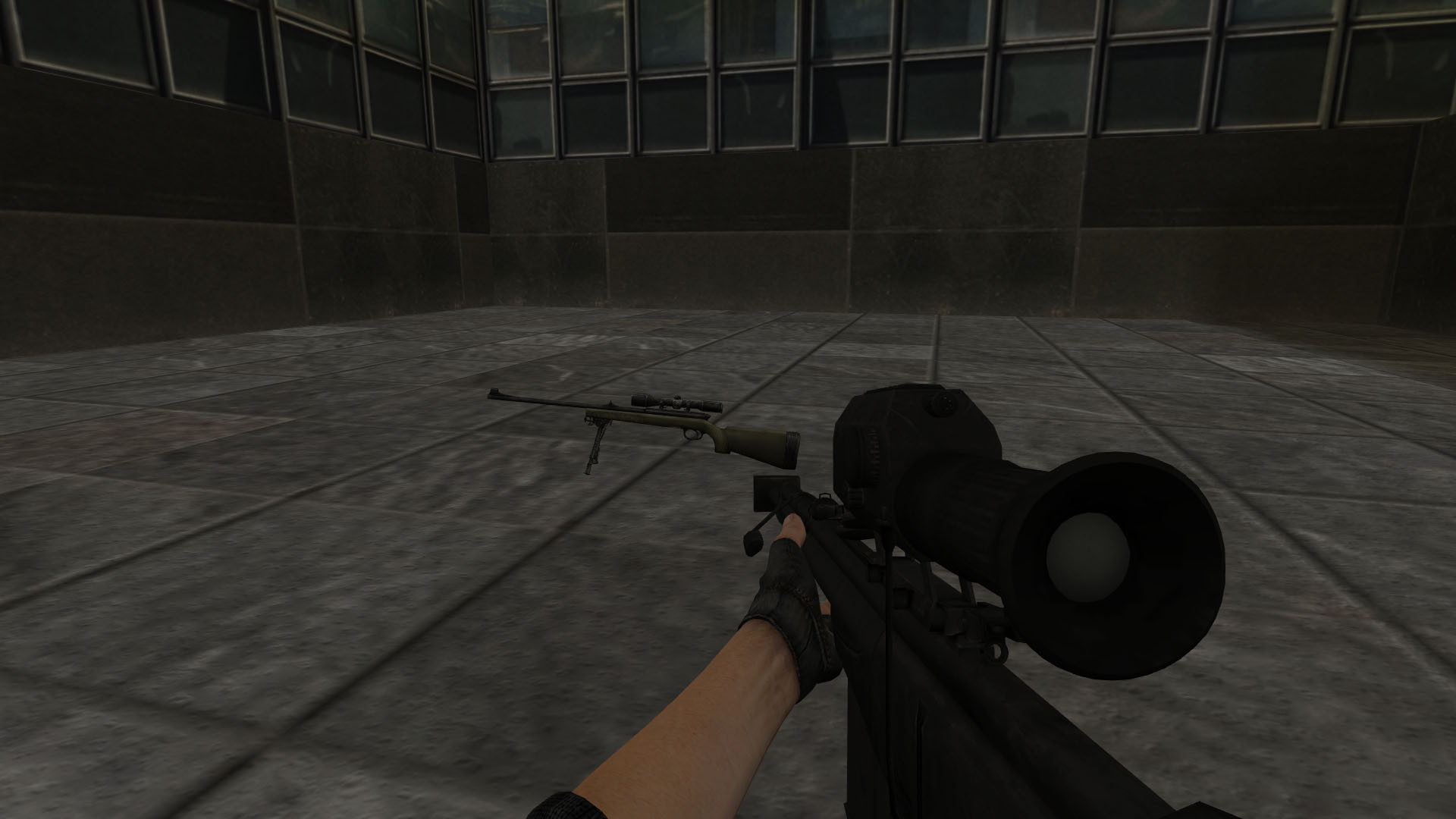 Steyr SSG-69 Sniper Rifle on CafeRev's Animation Mod for Counter-Strike ...