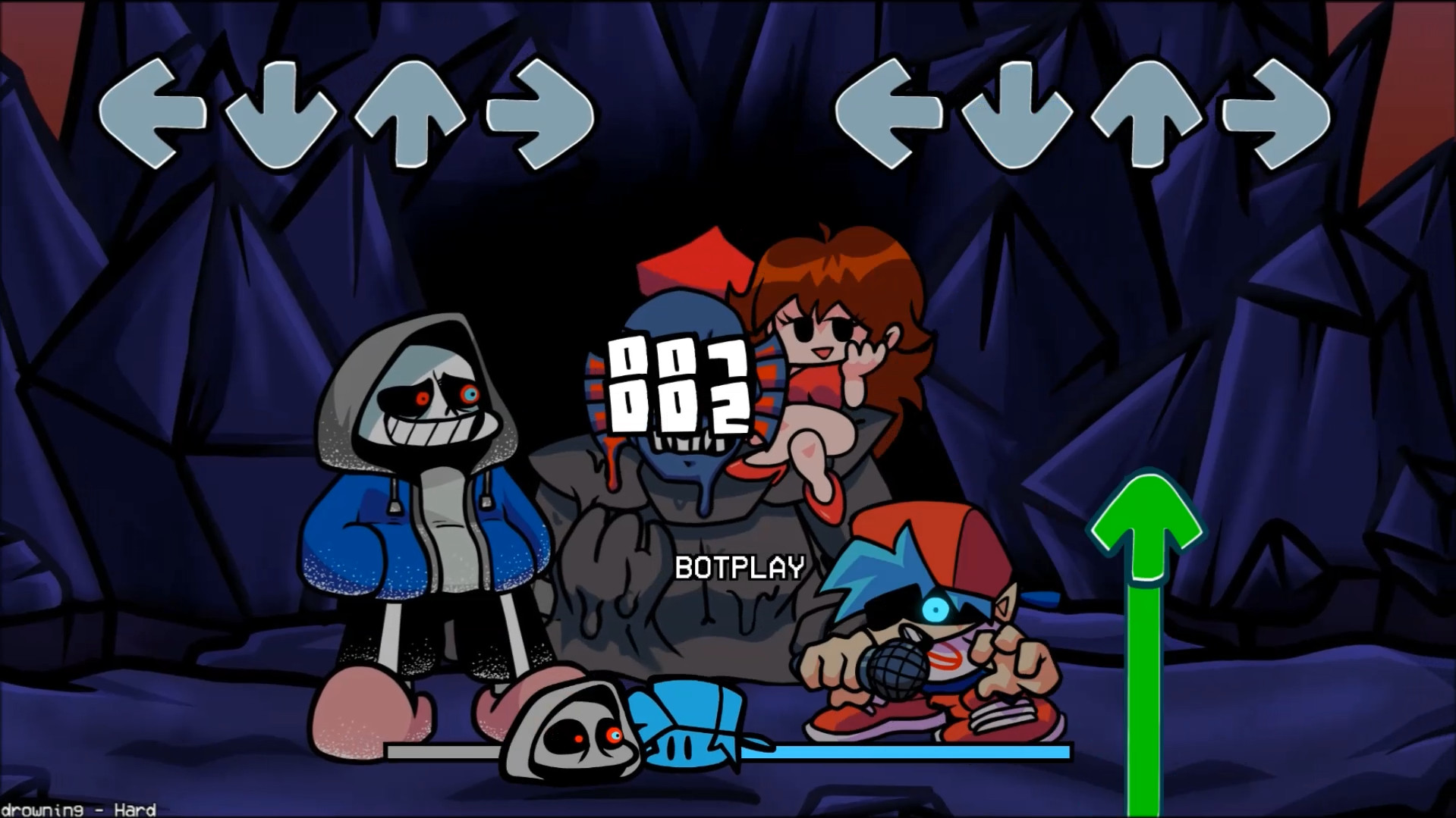 Sans Bf [Skin pack] Mod for Friday Night Funkin' | FNF Mods