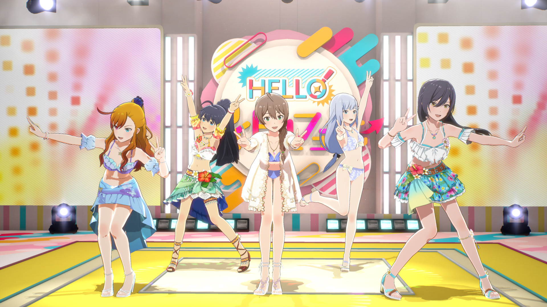 Elegant Swimsuit Over Dressy Stardust Mod for THE IDOLM@STER STARLIT ...