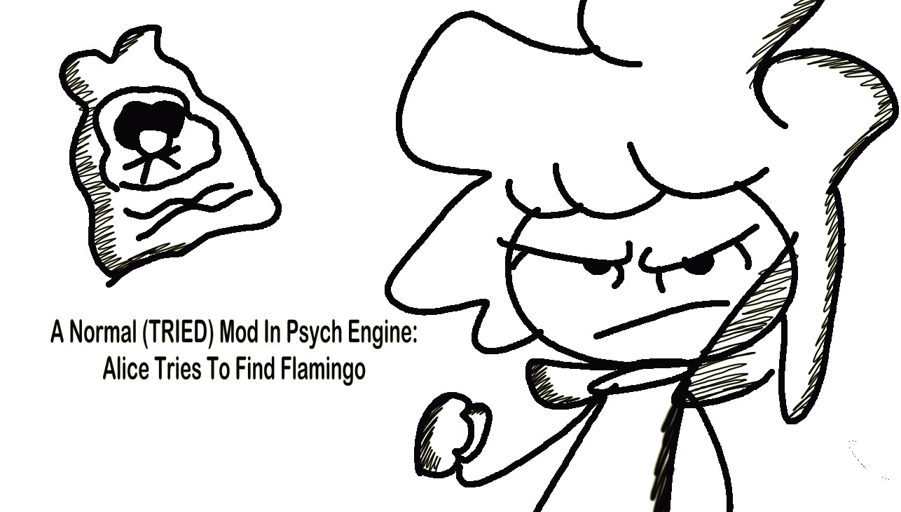FNF: Alice Tries To Find Flam Mod for Friday Night Funkin' | FNF Mods