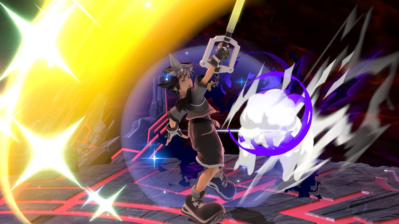 Black and White Sora Mod for Super Smash Bros. Ultimate | SSBU Mods