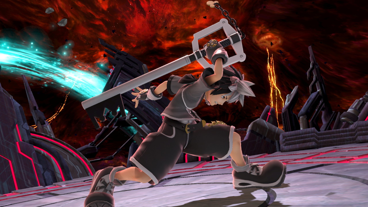 Black and White Sora Mod for Super Smash Bros. Ultimate | SSBU Mods