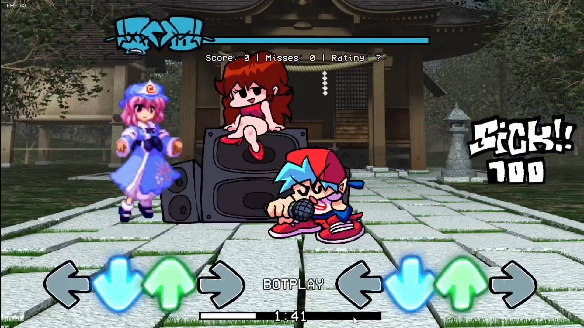 Vs Yuyuko - Another Touhou Night Funkin Mod for Friday Night Funkin ...