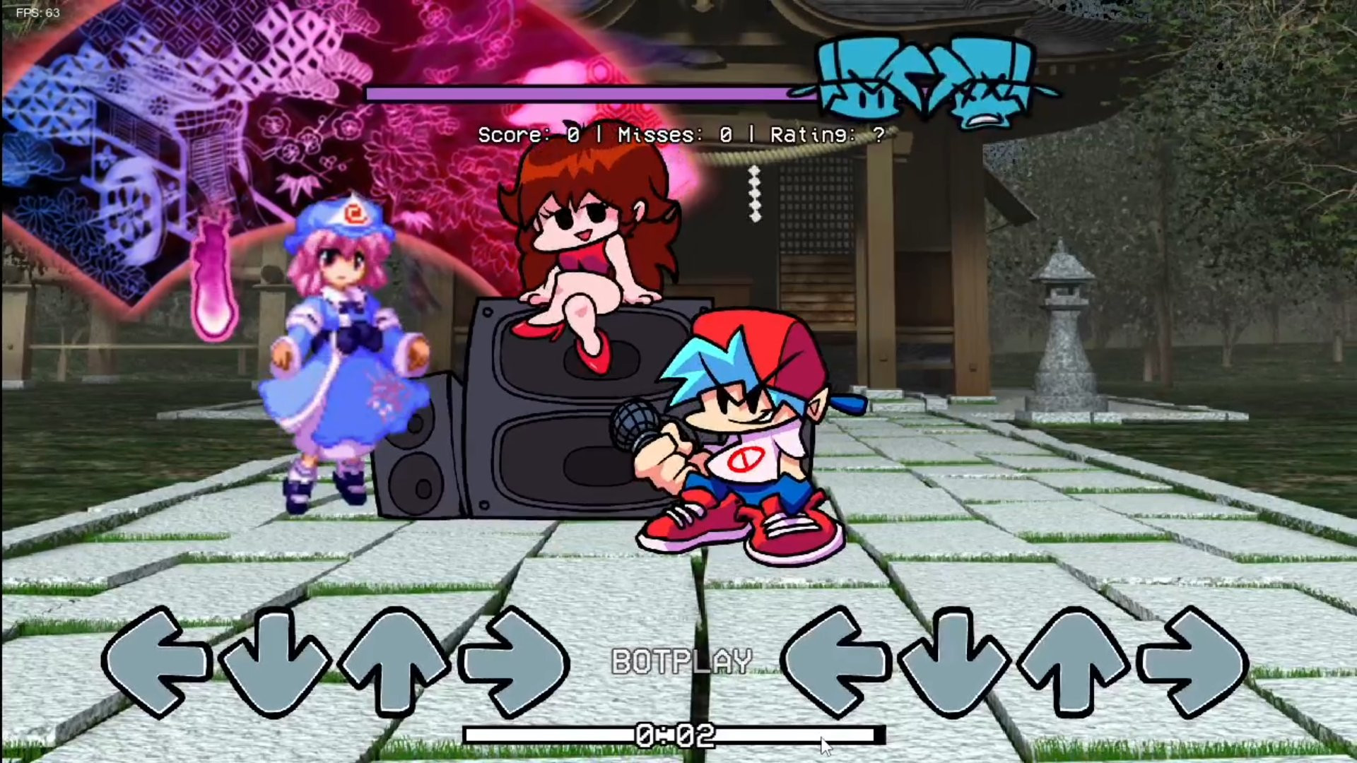 Vs Yuyuko - Another Touhou Night Funkin Mod for Friday Night Funkin ...