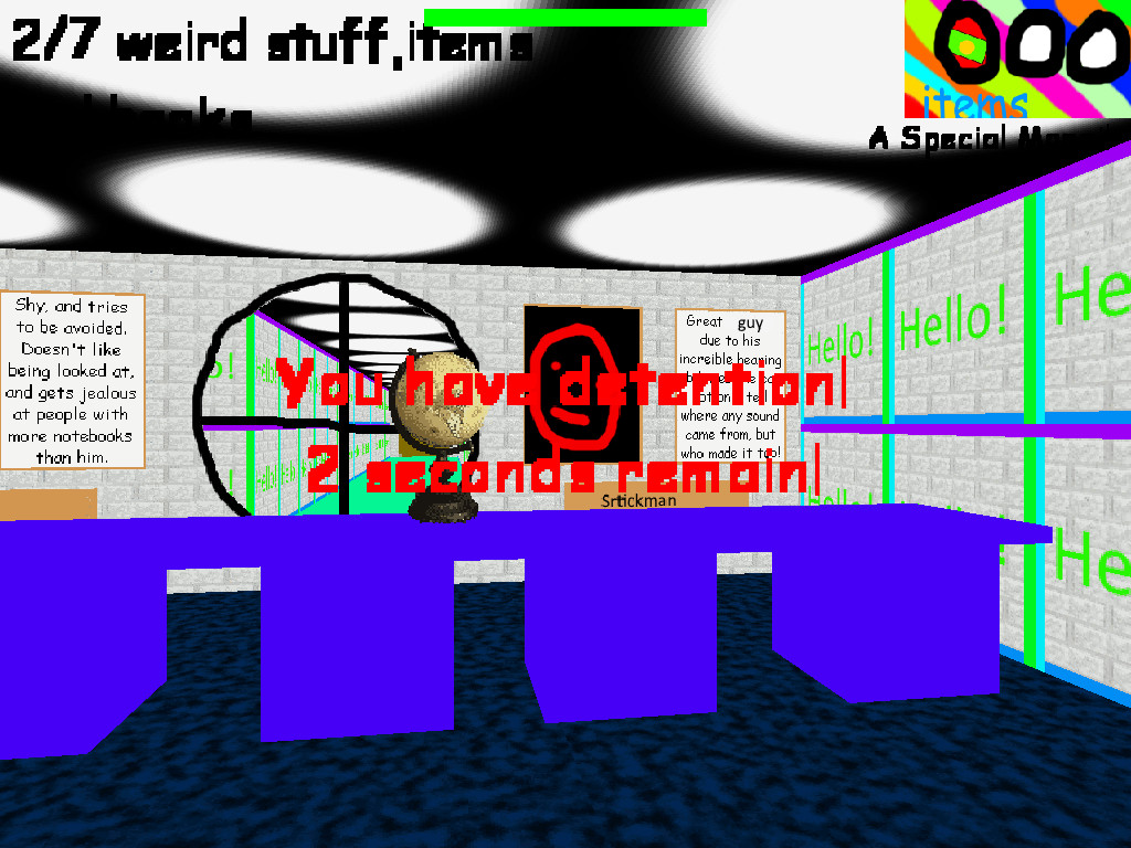 Srtick Basics (Chapter 1) [Baldi's Basics] [Mods]